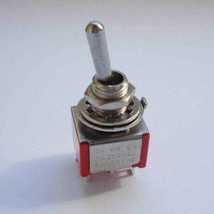 Splitt Switch - Mini Switch - Metall - ON/ON - zwei Ebenen - 6 Pins ...