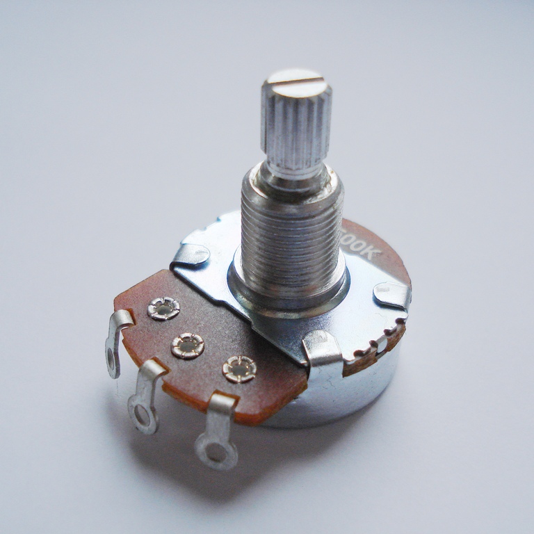 Alpha Deluxe Potentiometer - 250kOhm/500kOhm - Achsdurchmesser 10mm ...